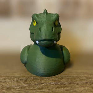3D Printed T-rex Duck Hybrid: Novelty PLA Figurine - Etsy