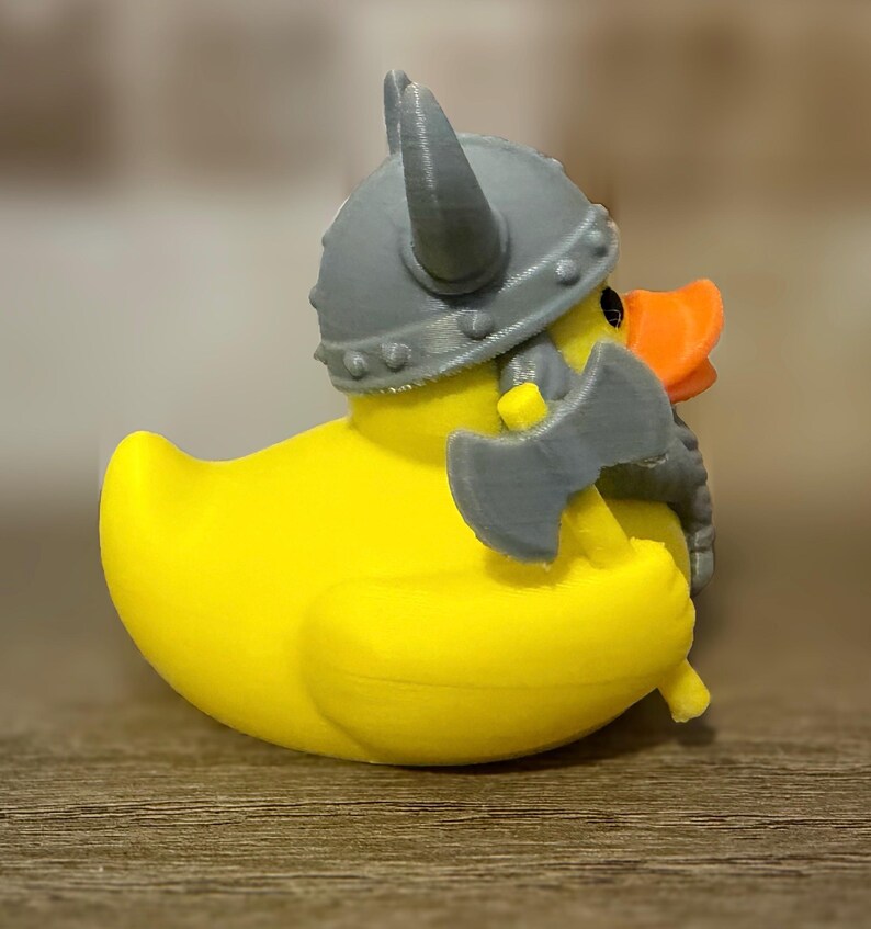Viking Duck- 3D Printed Figurine - Jeep Ducking Gift - Cruises ...