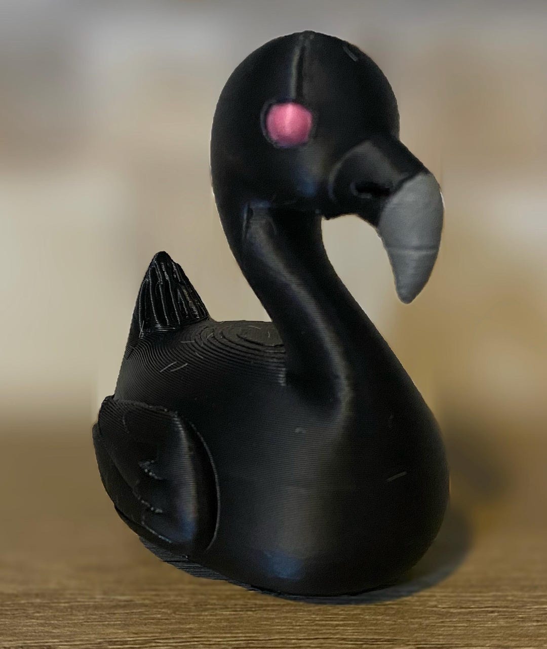 Melanistic Flamingo Duck - Etsy
