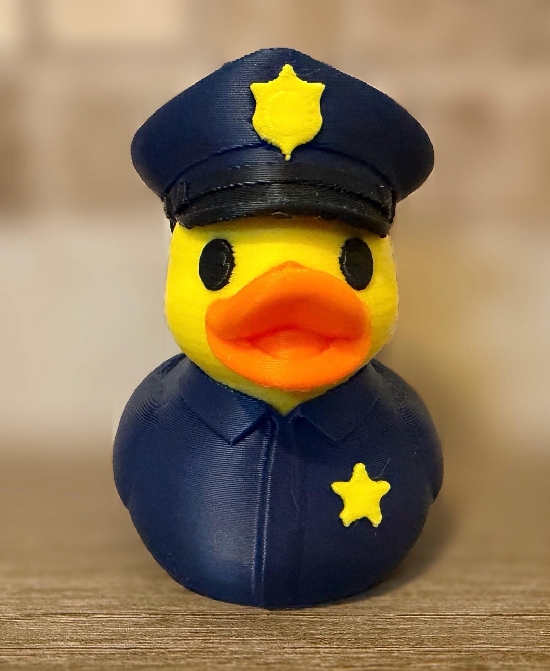 Police Officer Duck - 3D Printed Figurine - Jeep Ducking - Cruises ...