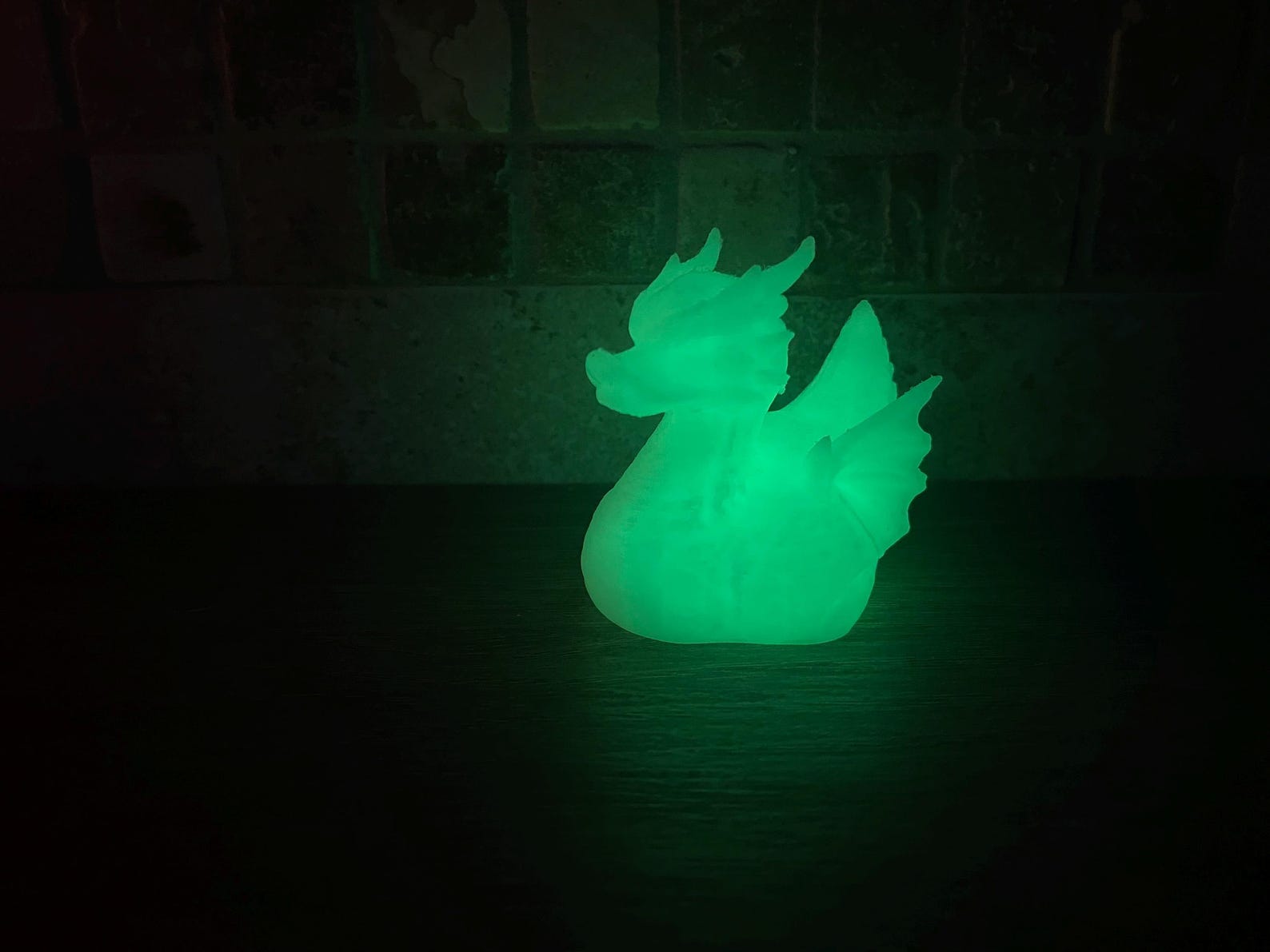 Dragon Duck - Glow in the Dark - Mulitiple Colors Available - 3D ...