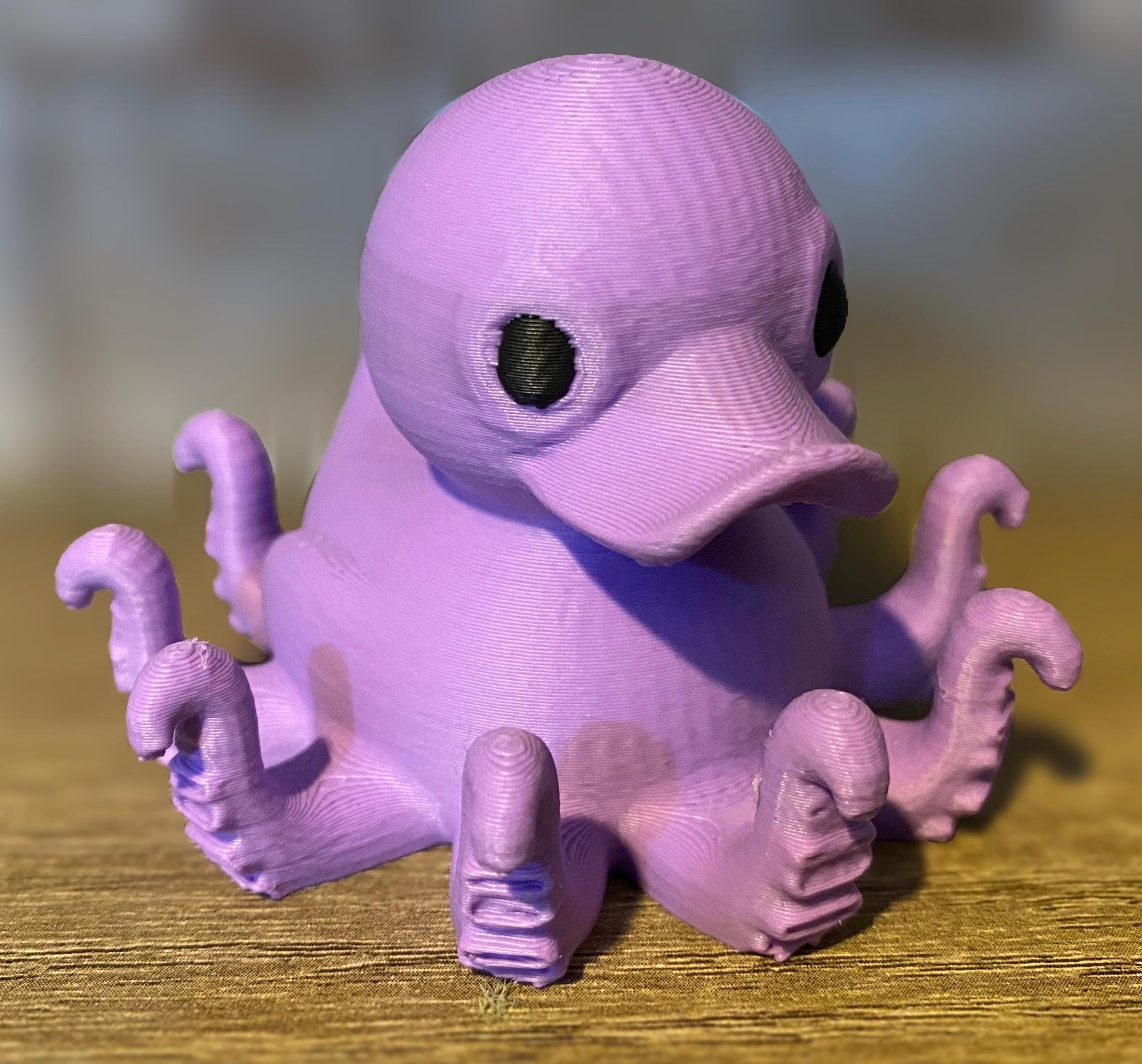 Octopus Duck - 3D Printed Figurine - Jeep Ducking Gift - Cruises ...
