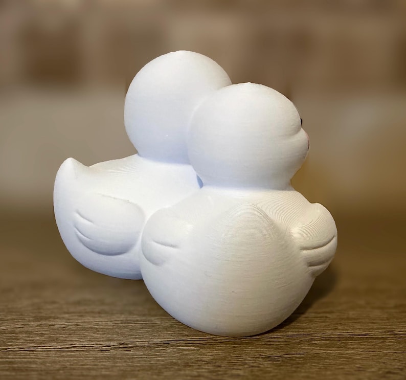 Couples Duck Figurine – 3D Printed Figurine - Car Dashboard Decor ...
