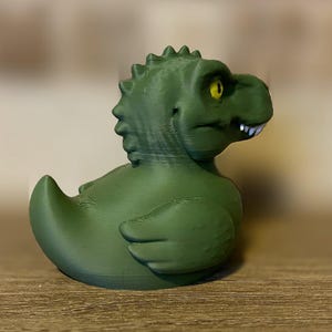 3D Printed T-rex Duck Hybrid: Novelty PLA Figurine - Etsy