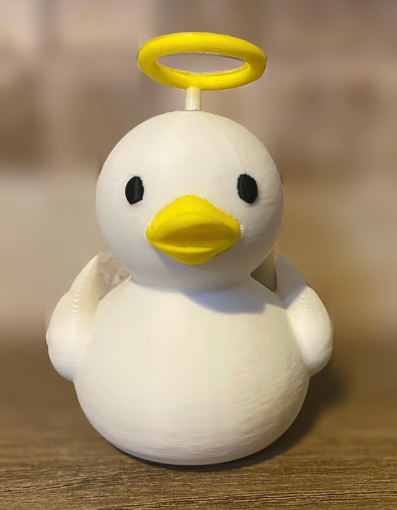 Angel Duck- 3D Printed Figurine - Jeep Ducking - Cruises - Gift - Etsy