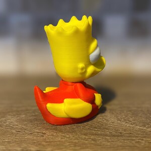 Bart Simpson Duck - Etsy
