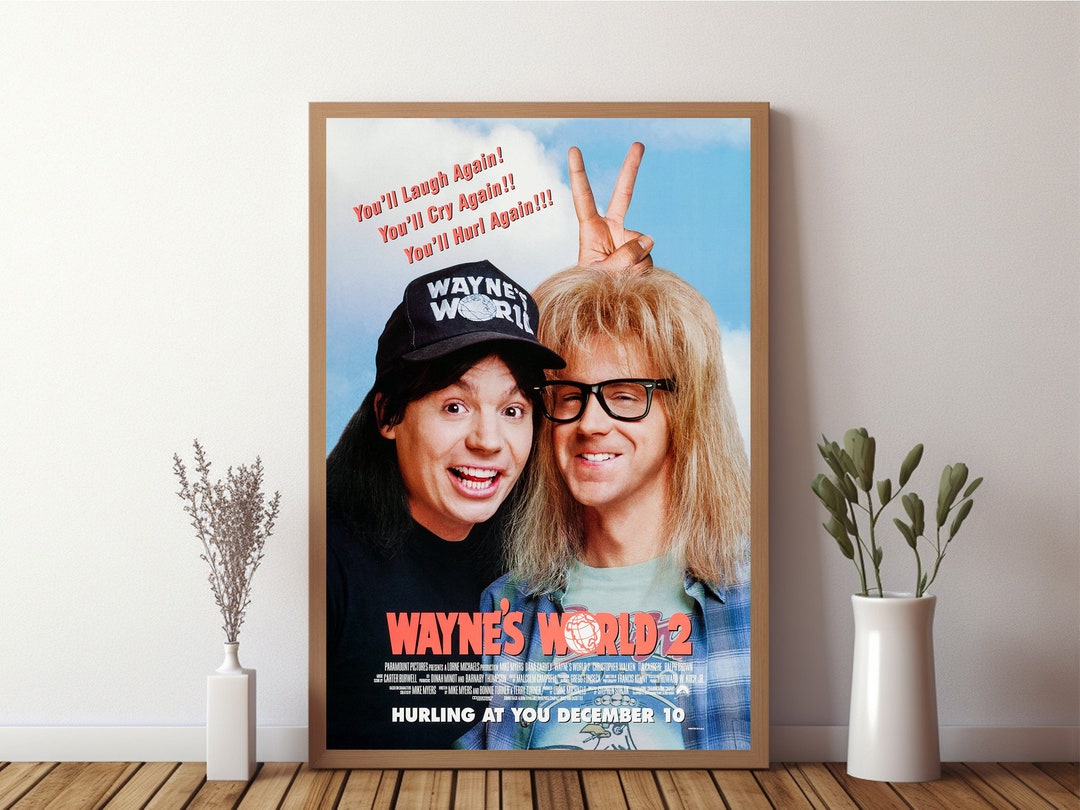 Waynes World Movie Posters-wall Art-room Decor Wall Art-poster Gifts ...
