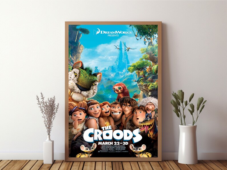 The Croods Movie Posters-wall Art-room Decor Wall Art-poster Gifts ...