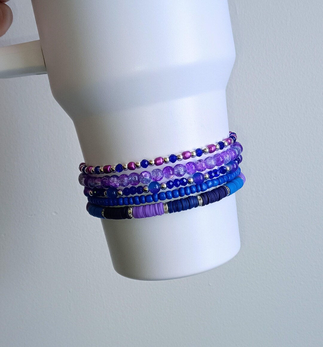 Blue Star Shine Cup Bracelets - Etsy