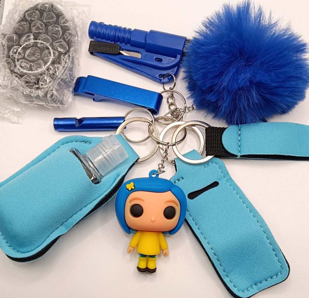Coraline 10 Piece Safety Keychain - Etsy