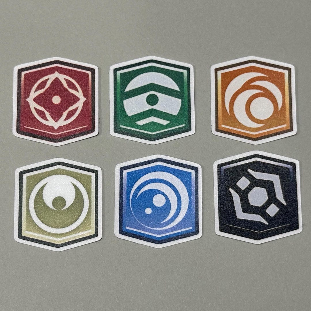 Star Wars Unlimited Aspect Labels Sticker Decals | SWU Binder Box ...