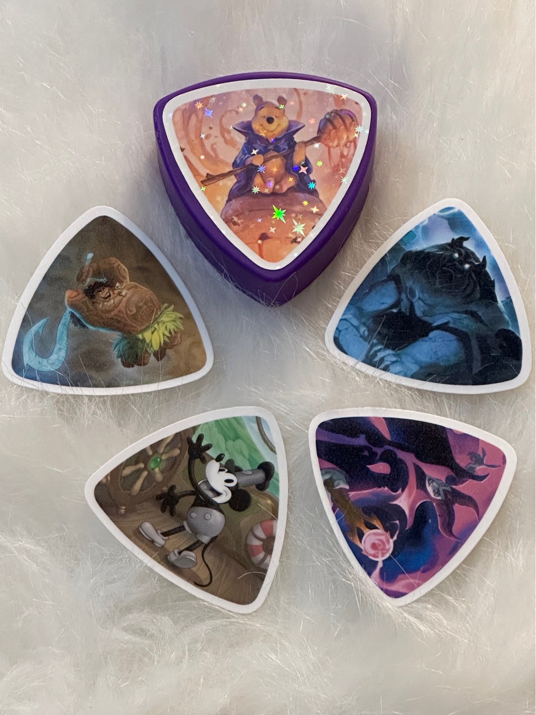 Lorcana Play Mat Tube | Stickers | Decals | Maleficent | Steamboat ...