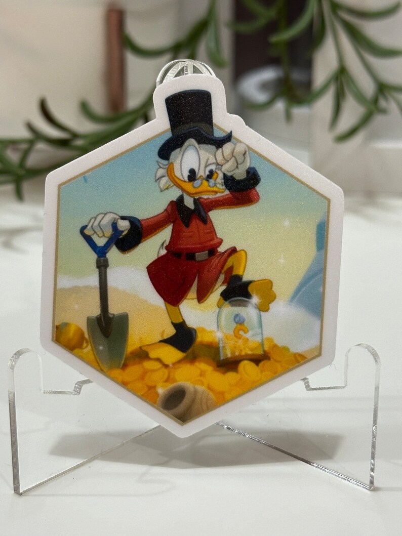 Lorcana Scrooge Mcduck Sticker | Decal | Into the Inklands | Richest ...