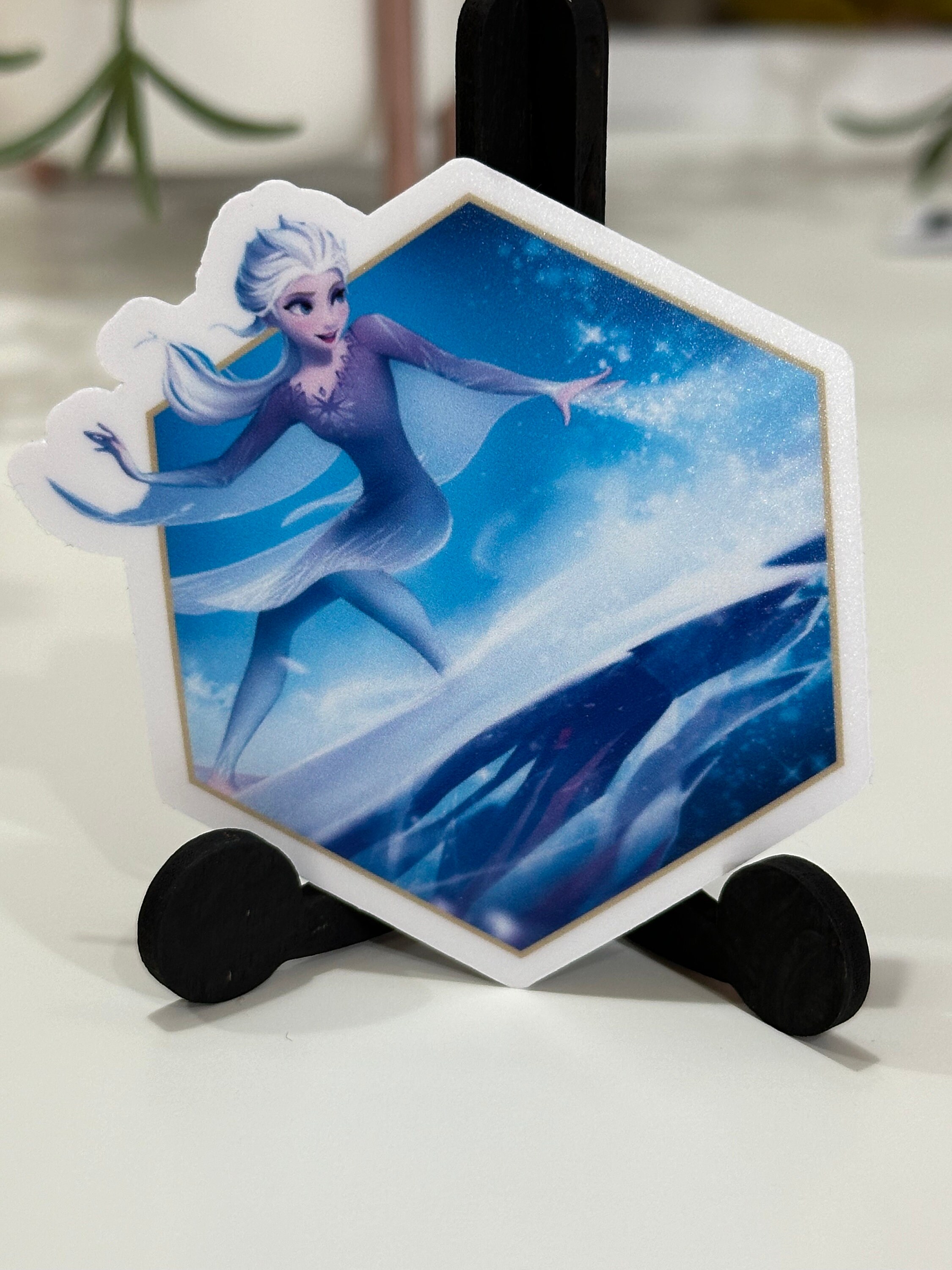 Lorcana Elsa Stickers Decals Frozen Spirit of Winter Snow Queen Ice ...