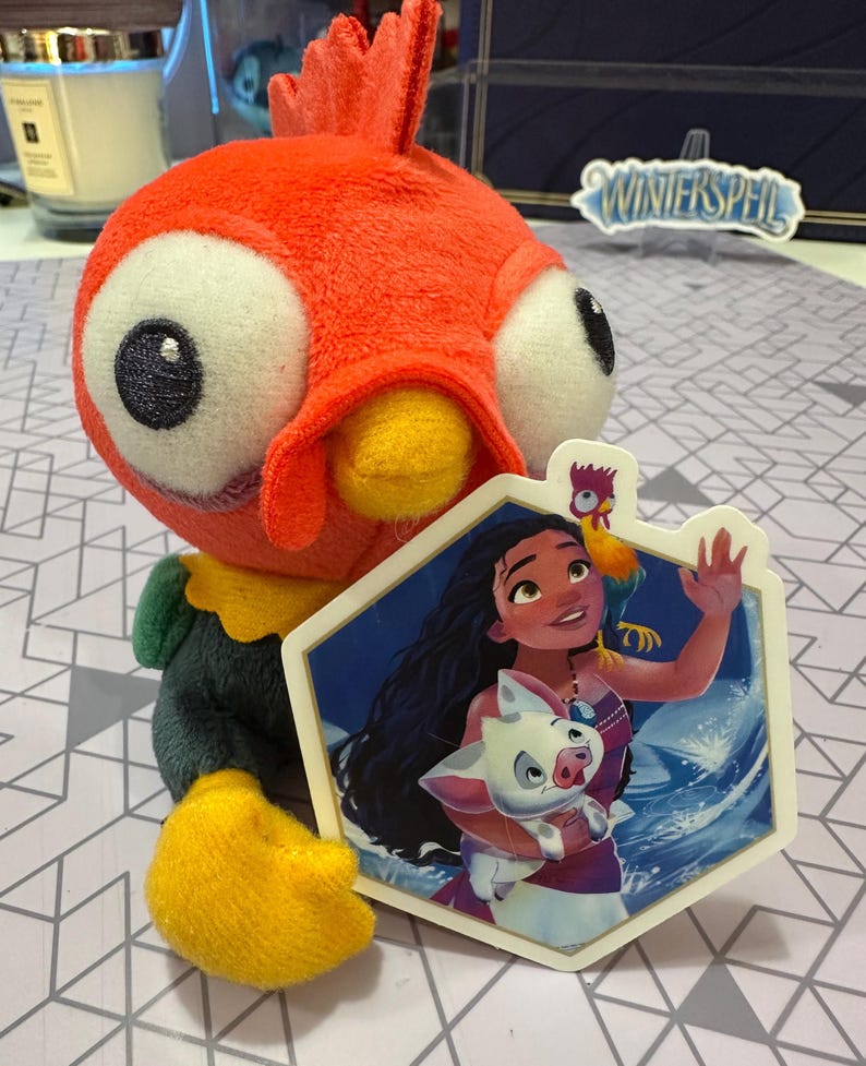 Lorcana Heihei With Moana and Pua Sticker | Decal Vinyl Water Resistant ...