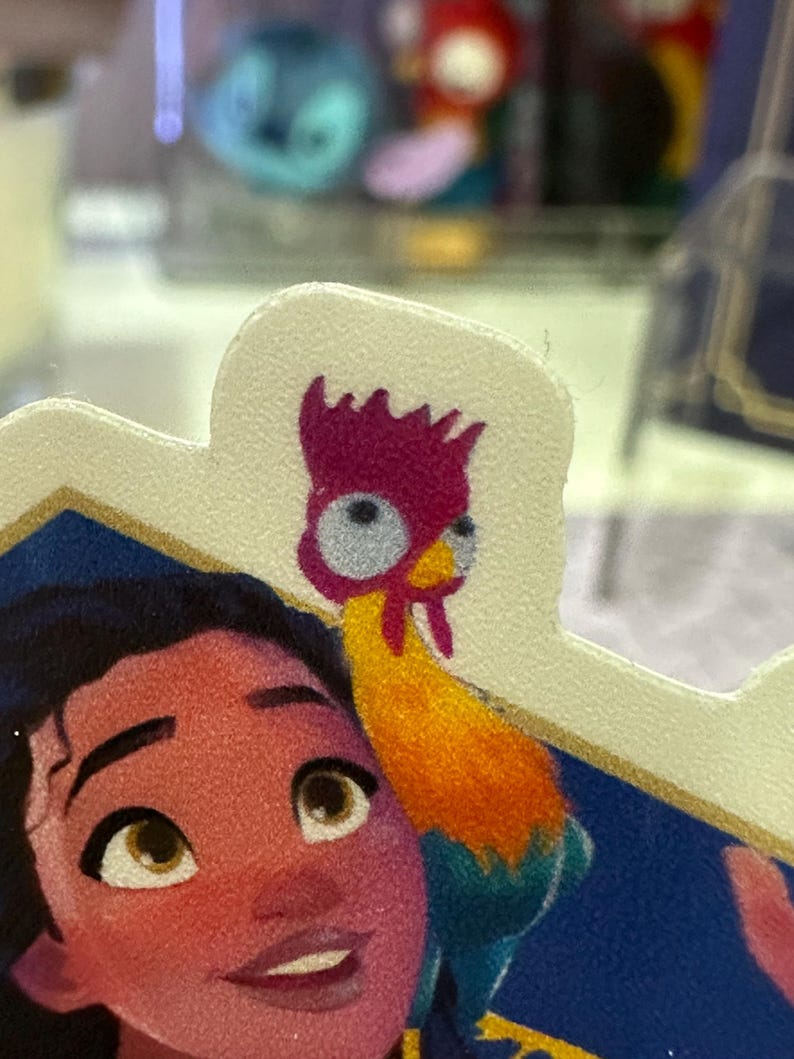 Lorcana Heihei With Moana and Pua Sticker | Decal Vinyl Water Resistant ...