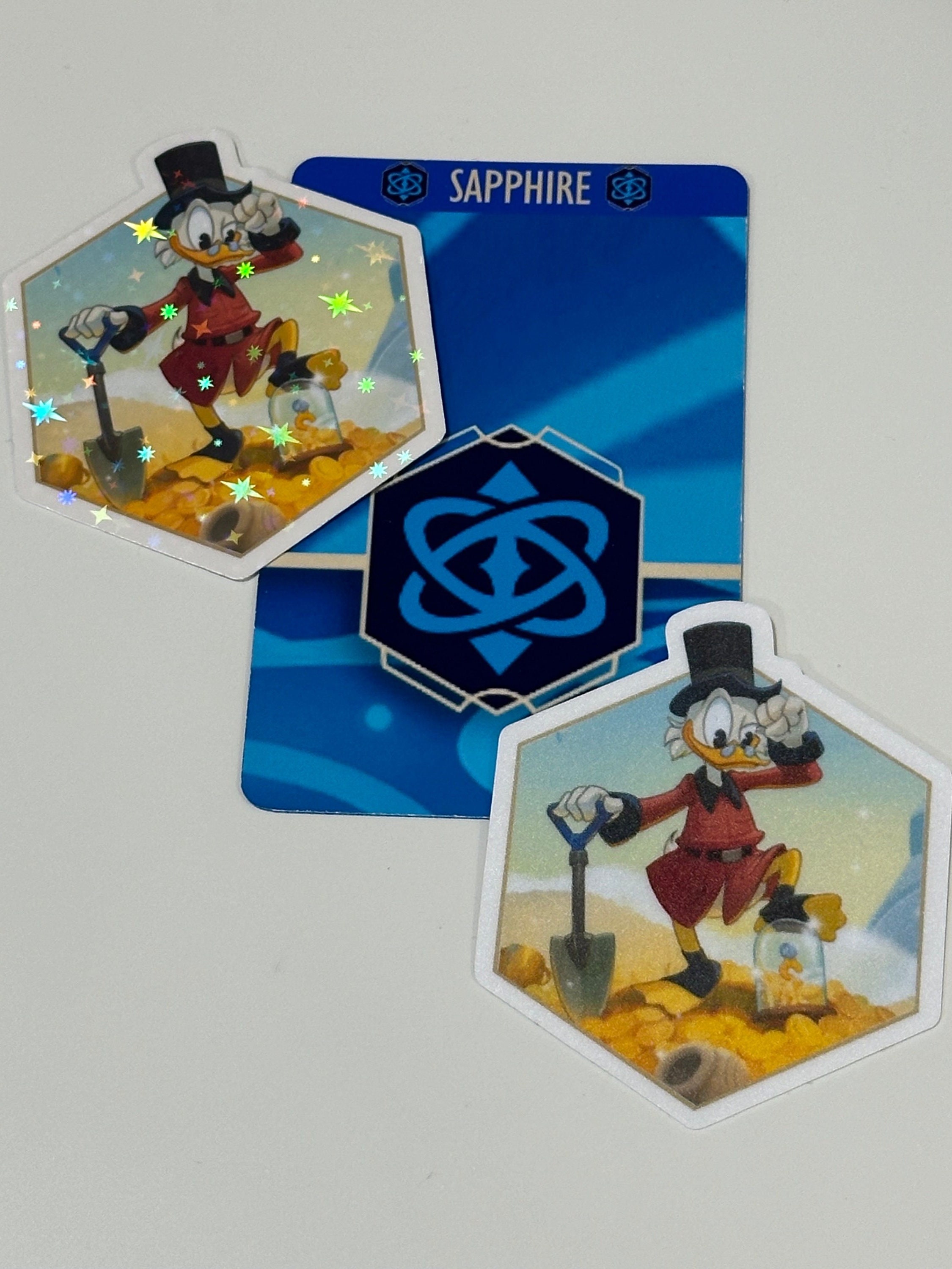 Lorcana Scrooge Mcduck Sticker Decal Into the Inklands Richest Duck in ...