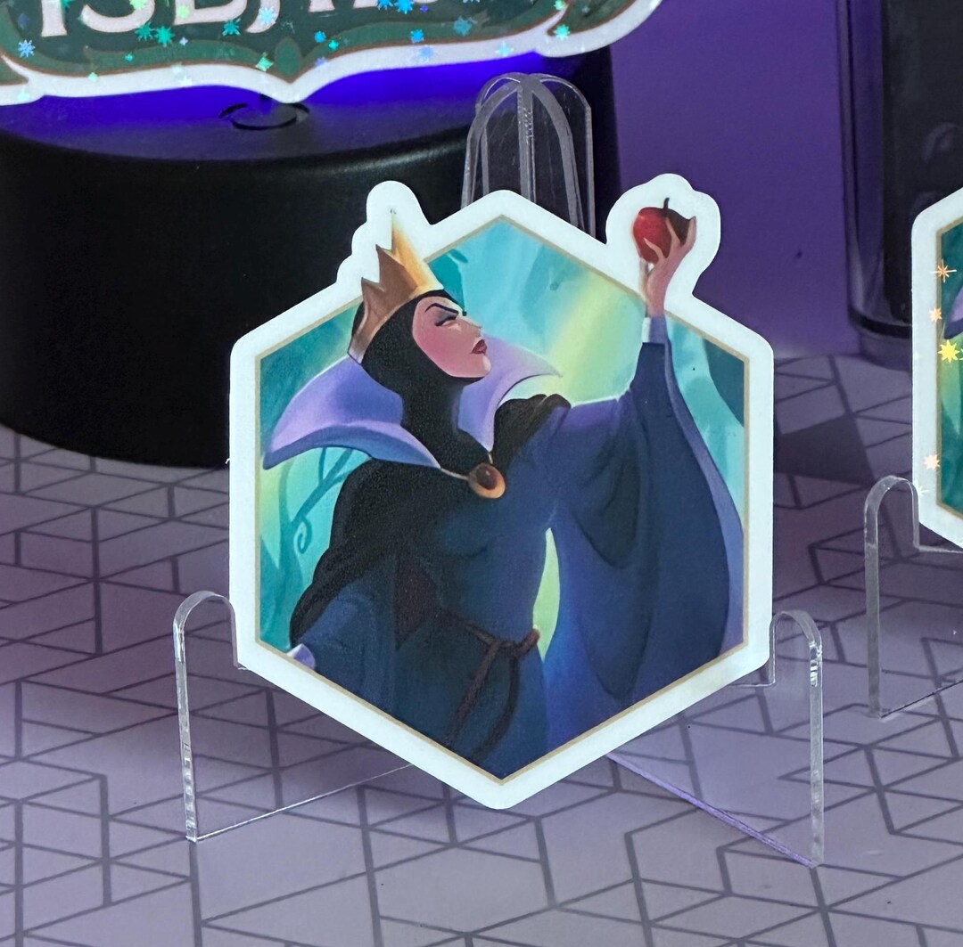 Lorcana the Queen Jealous Beauty Sticker | Decal | Archazia's Island ...