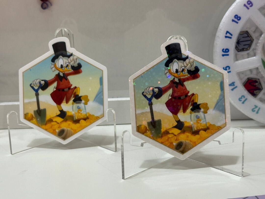 Lorcana Scrooge Mcduck Sticker | Decal | Into the Inklands | Richest ...