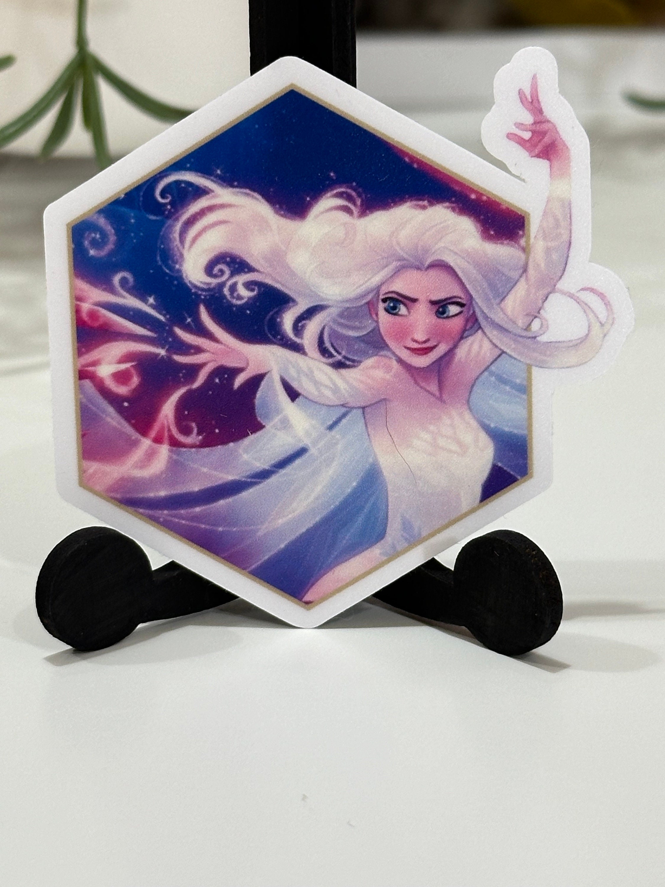 Lorcana Elsa Stickers Decals Frozen Spirit of Winter Snow Queen Ice ...