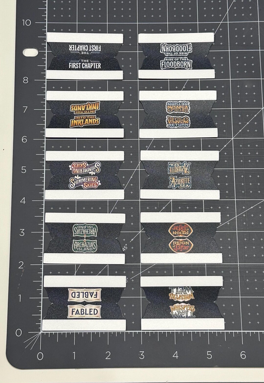 Lorcana Bulk Organization Set Stickers | Decals Tabs | First Chapter ...