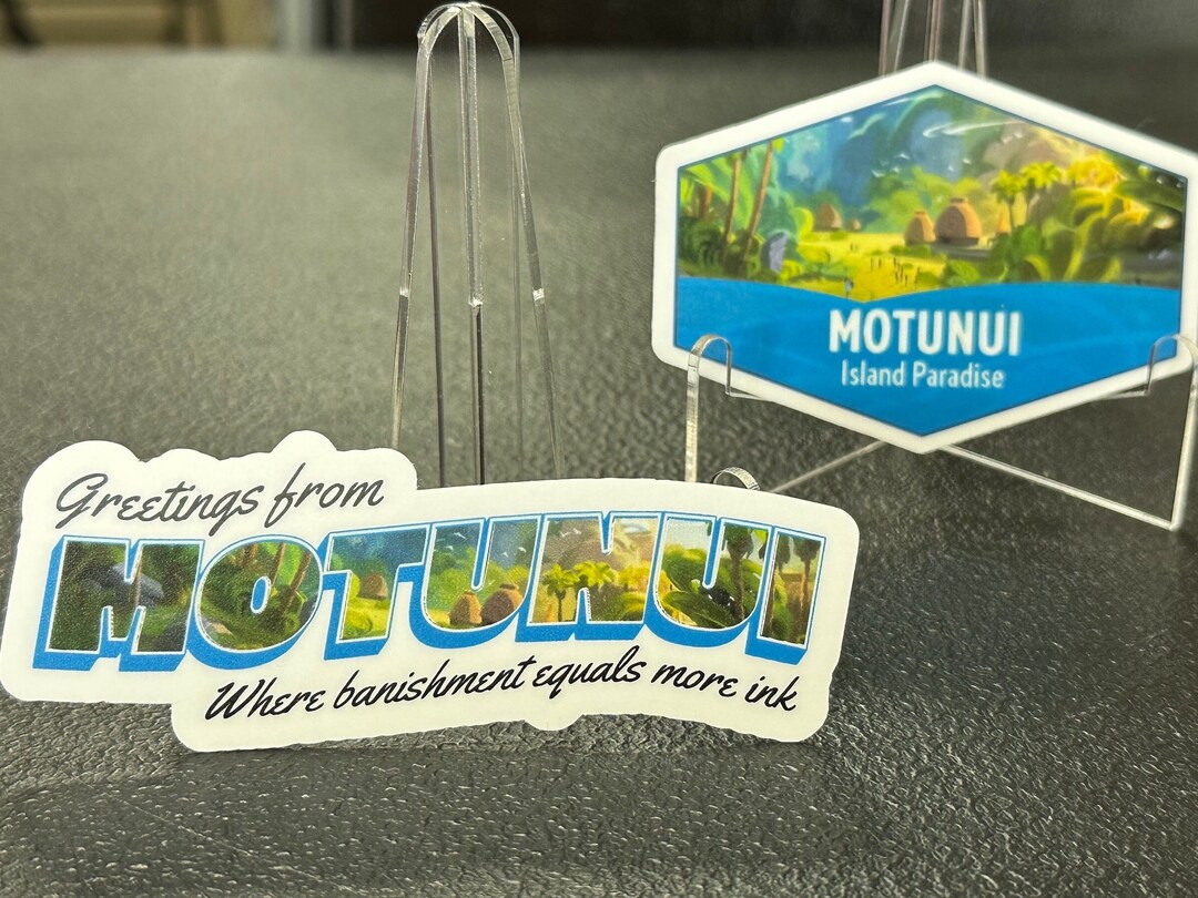 Lorcana Motunui Sticker | Decal | Into the Inklands | Moana | Island ...