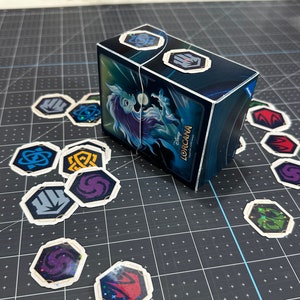 Lorcana Ink Set Decals | Ink Stickers | Amethyst Amber Ruby Steel ...
