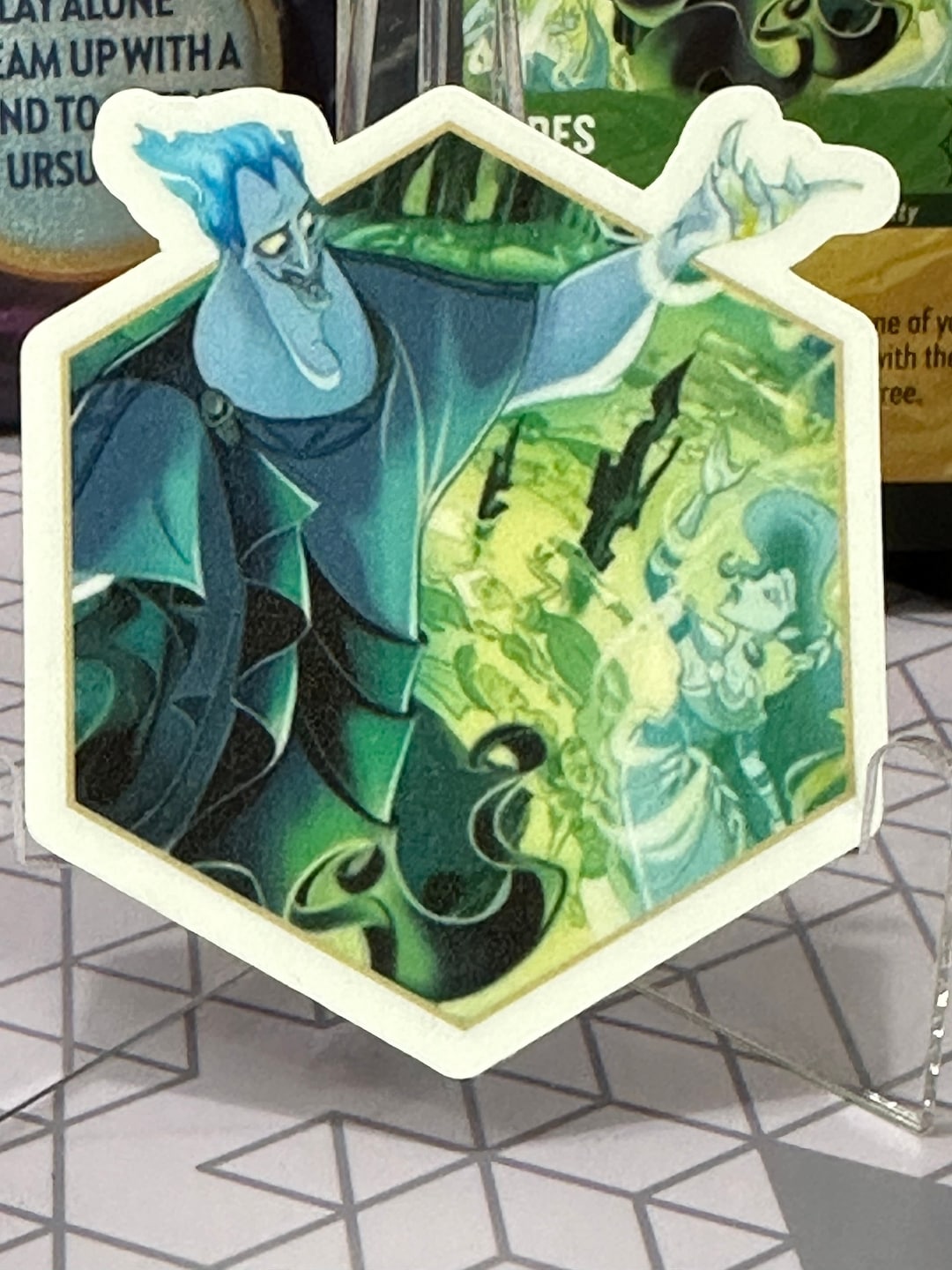 Lorcana Hades Double Dealer Decal | Hercules Villian | Legendary ...