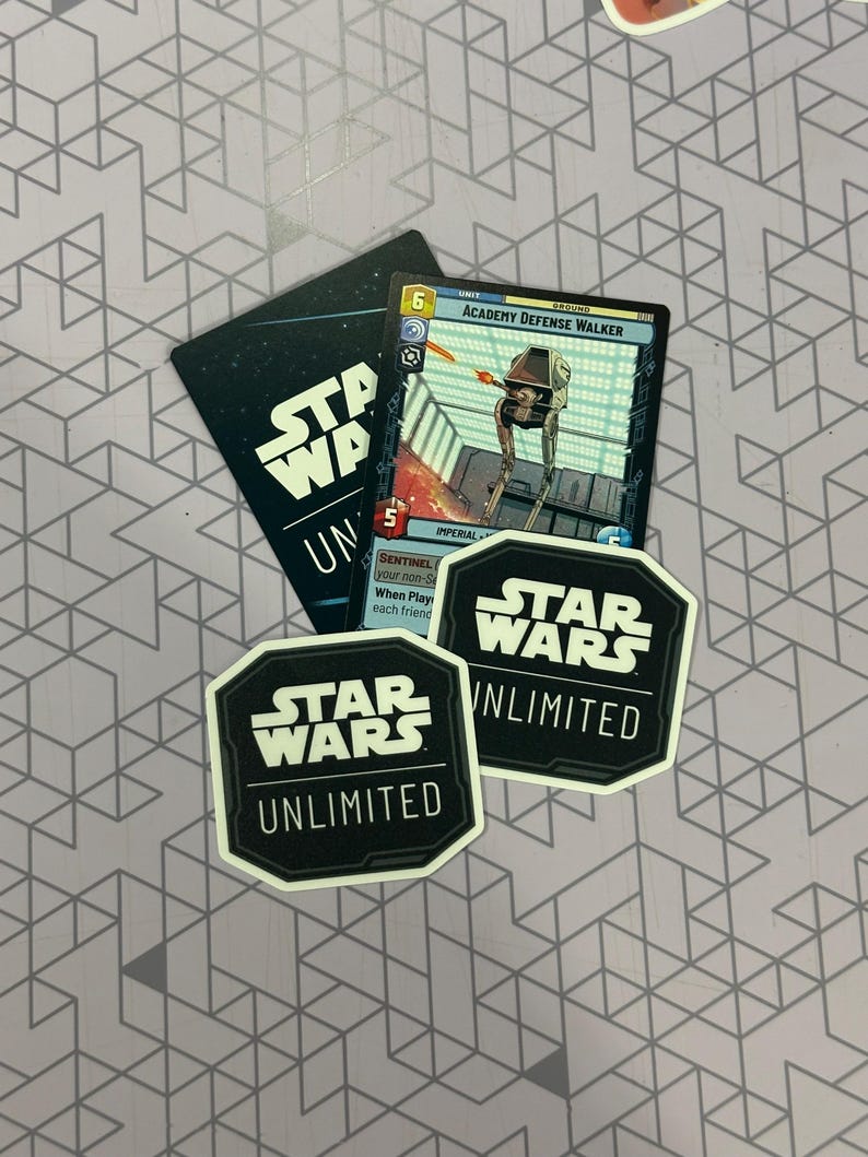 Star Wars Unlimited Binder Spine Decals | Stickers | SWU Trading Card ...