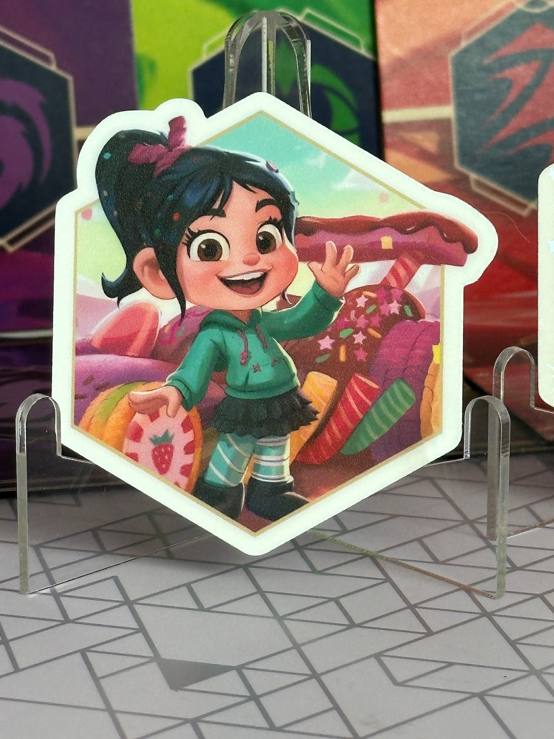 Lorcana Vanellope Von Schweetz Decal Shimmering Skies Wreck It 4828