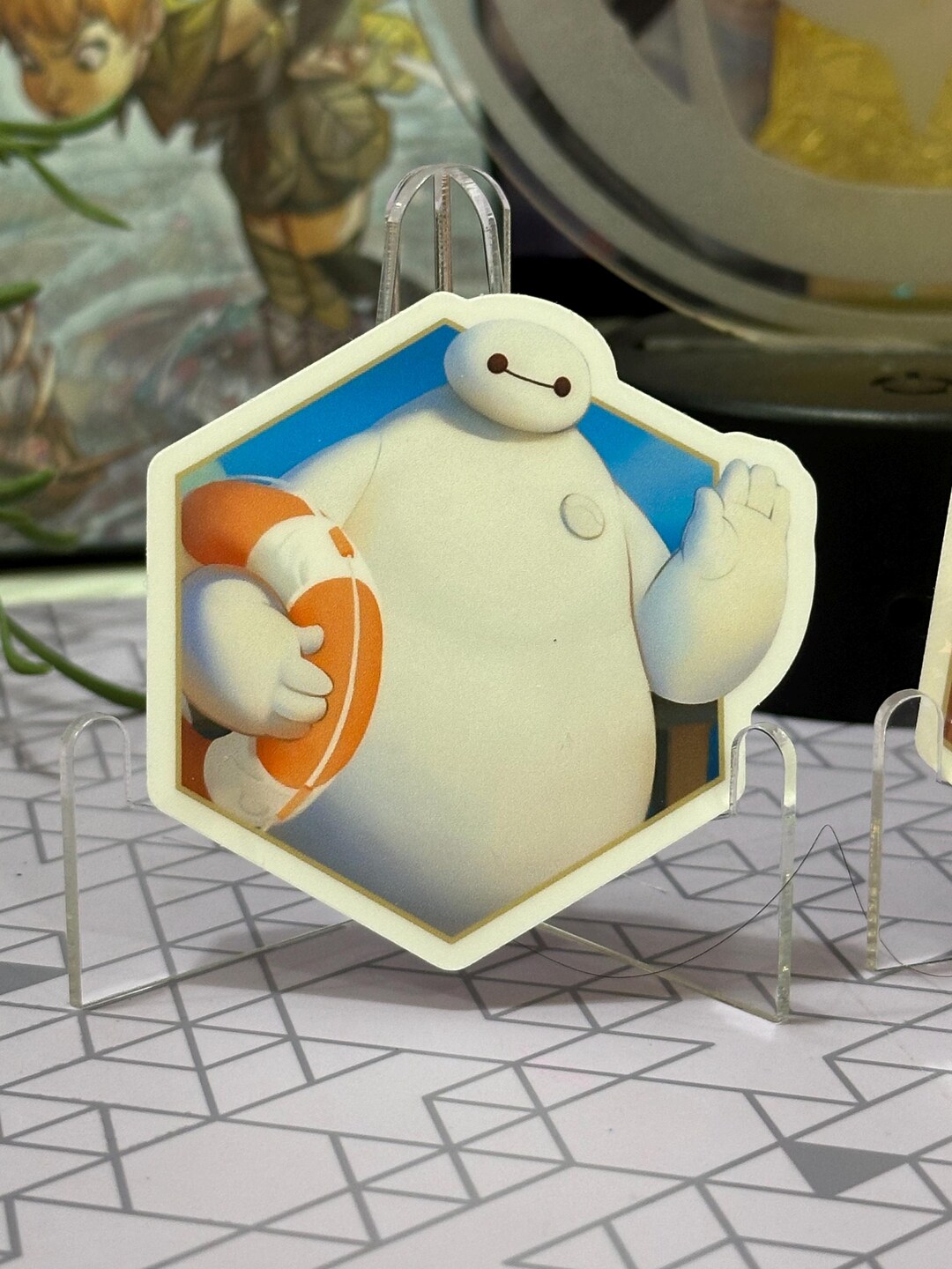 Lorcana Baymax Personal Healthcare Companion Sticker | Decal | Azurite ...
