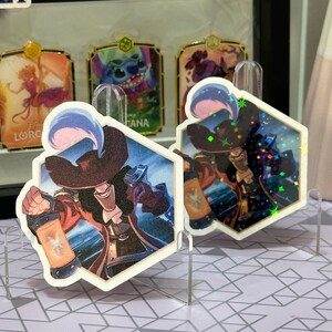 Lorcana Captain Hook Sticker Decal the First Chapter Peter Pan Forceful ...