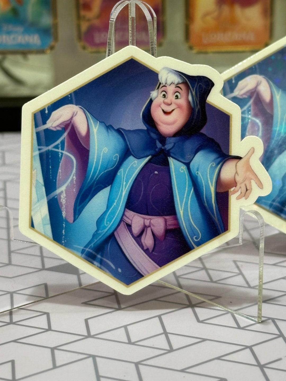 Lorcana Fairy Godmother, Mystic Armorer Decal | Rise of the Floodborn ...
