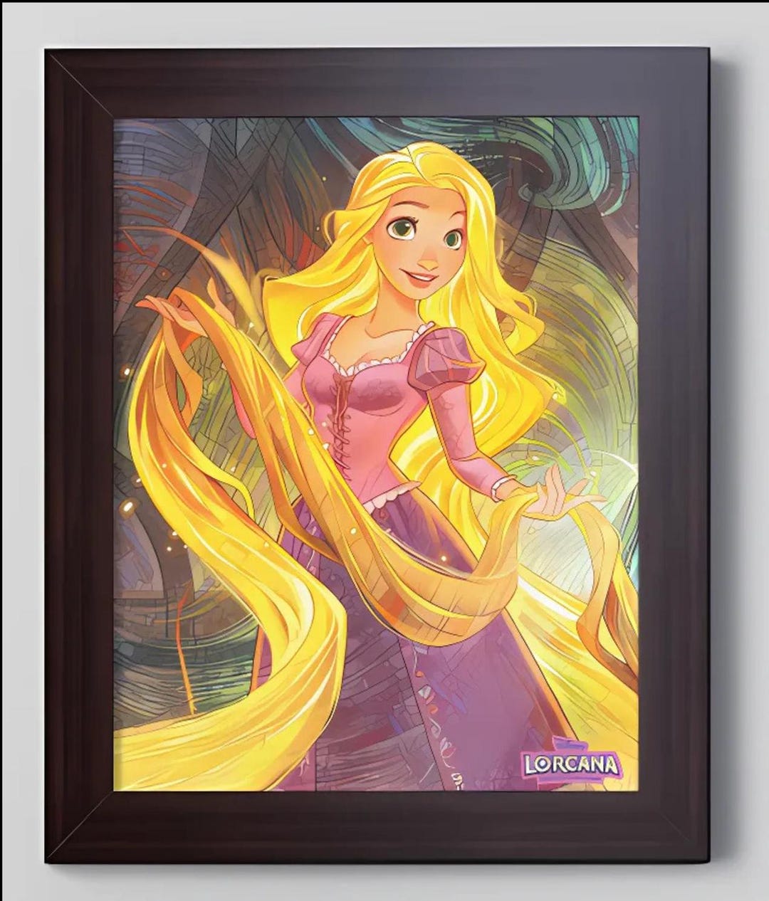 Lorcana Art Print | Poster | Rapunzel Promo | the First Chapter ...
