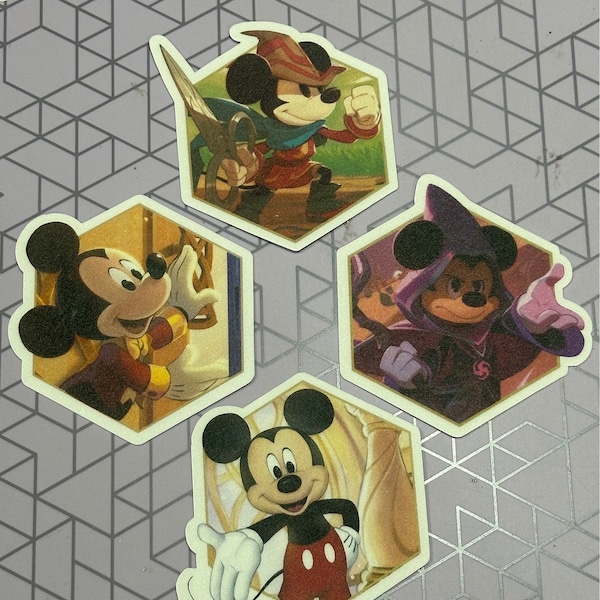 Mickey Mouse Face Stickers - Etsy