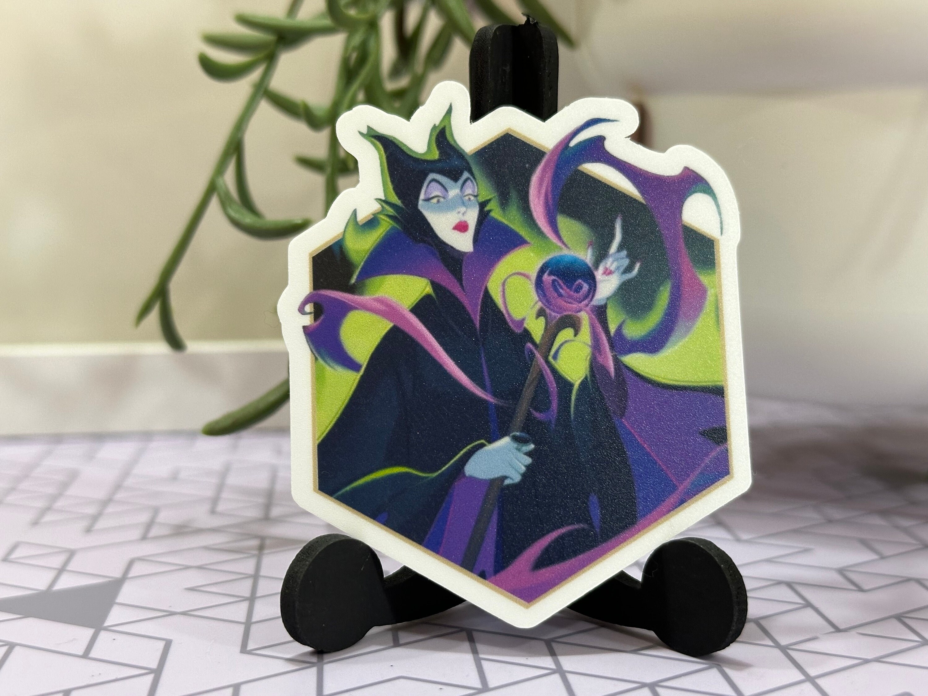 Lorcana Maleficent Sticker | Decal | Mistress of All Evil | Into the ...