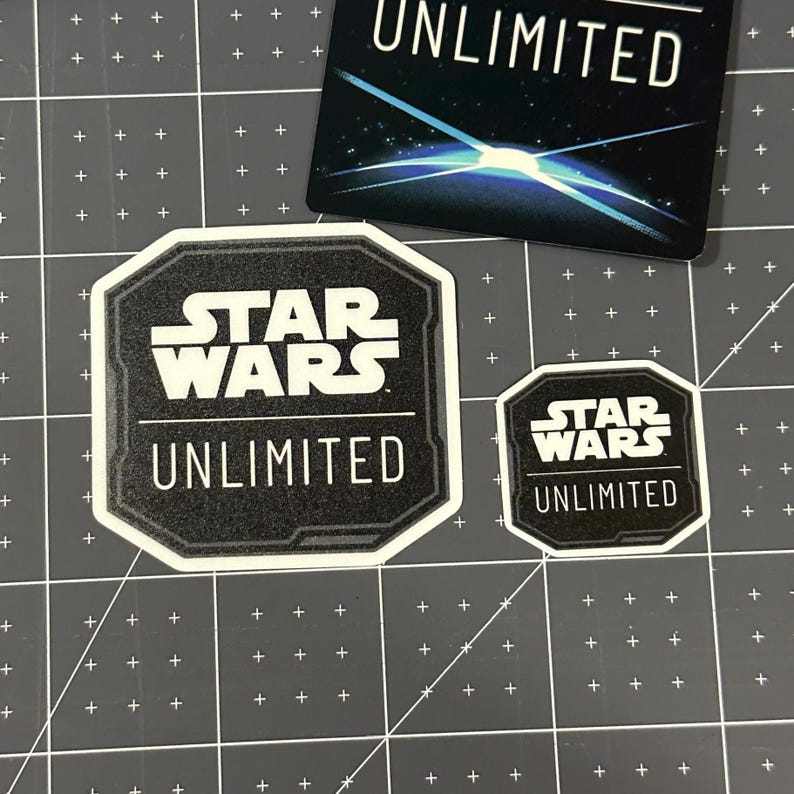 Star Wars Unlimited Binder Spine Decals | Stickers | SWU Trading Card ...