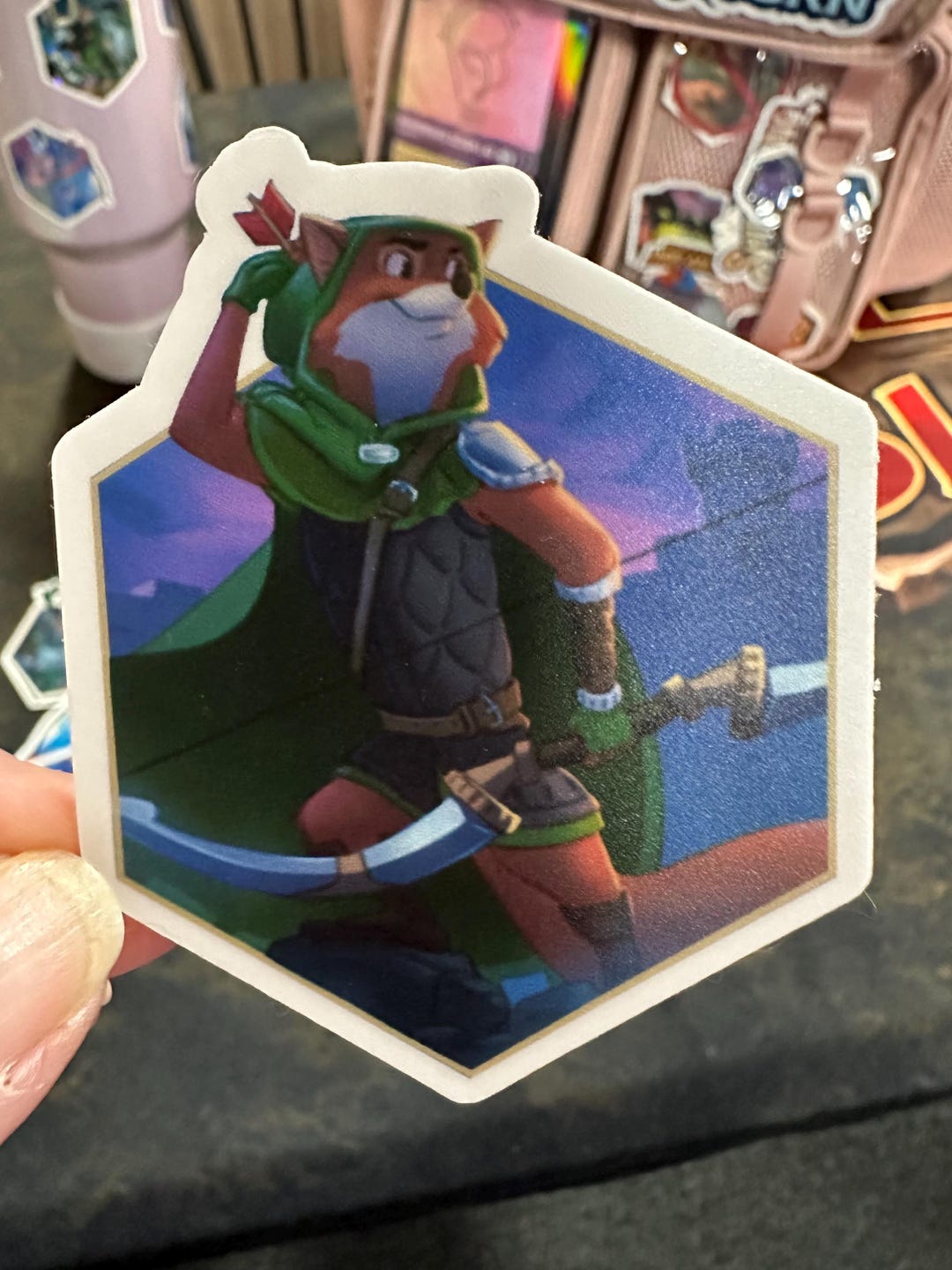 Lorcana Robin Hood Capable Fighter Decal | Rise of the Floodborn ...