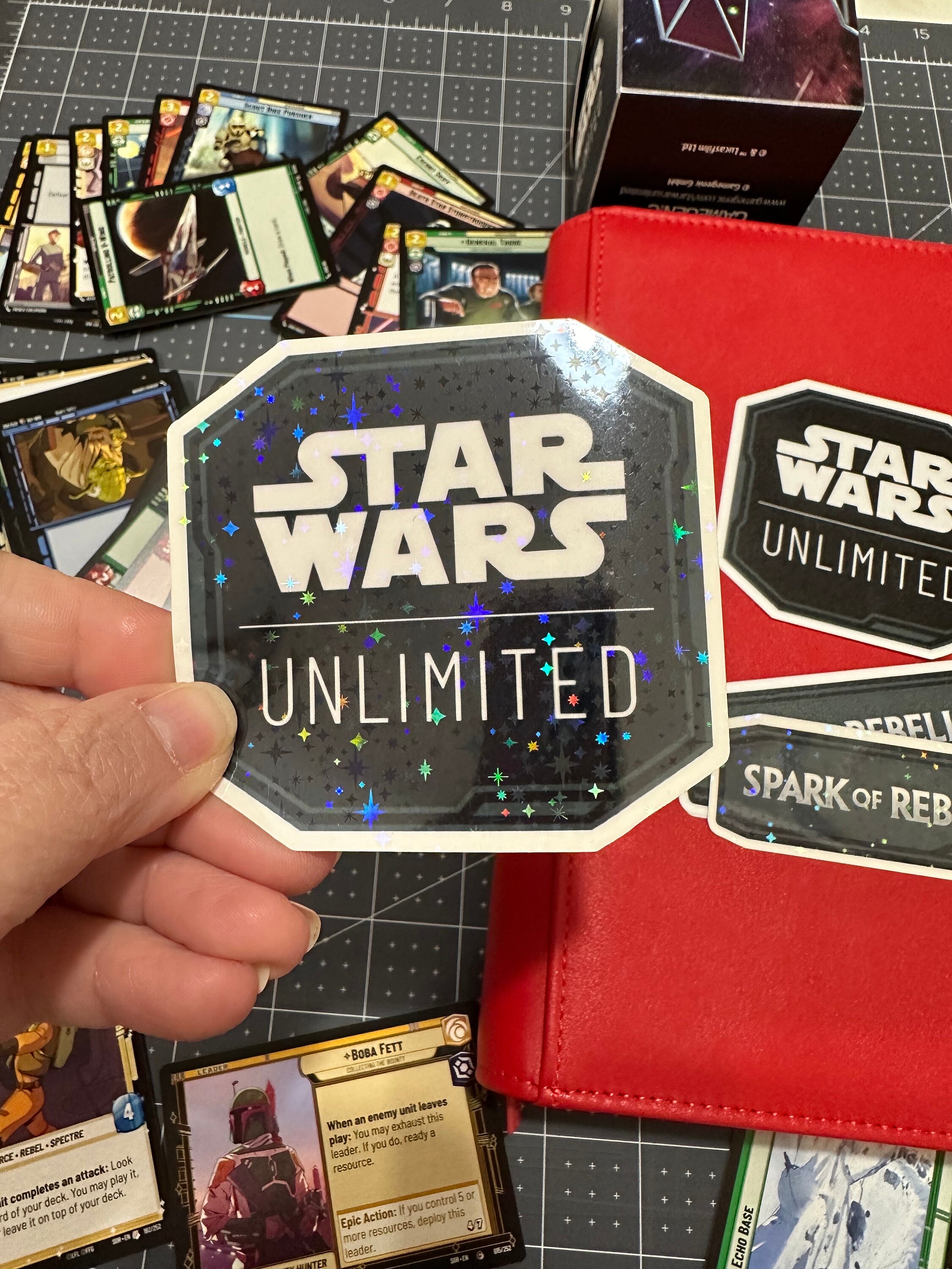Star Wars Unlimited Aspect Labels Sticker Decals | SWU Binder Box ...