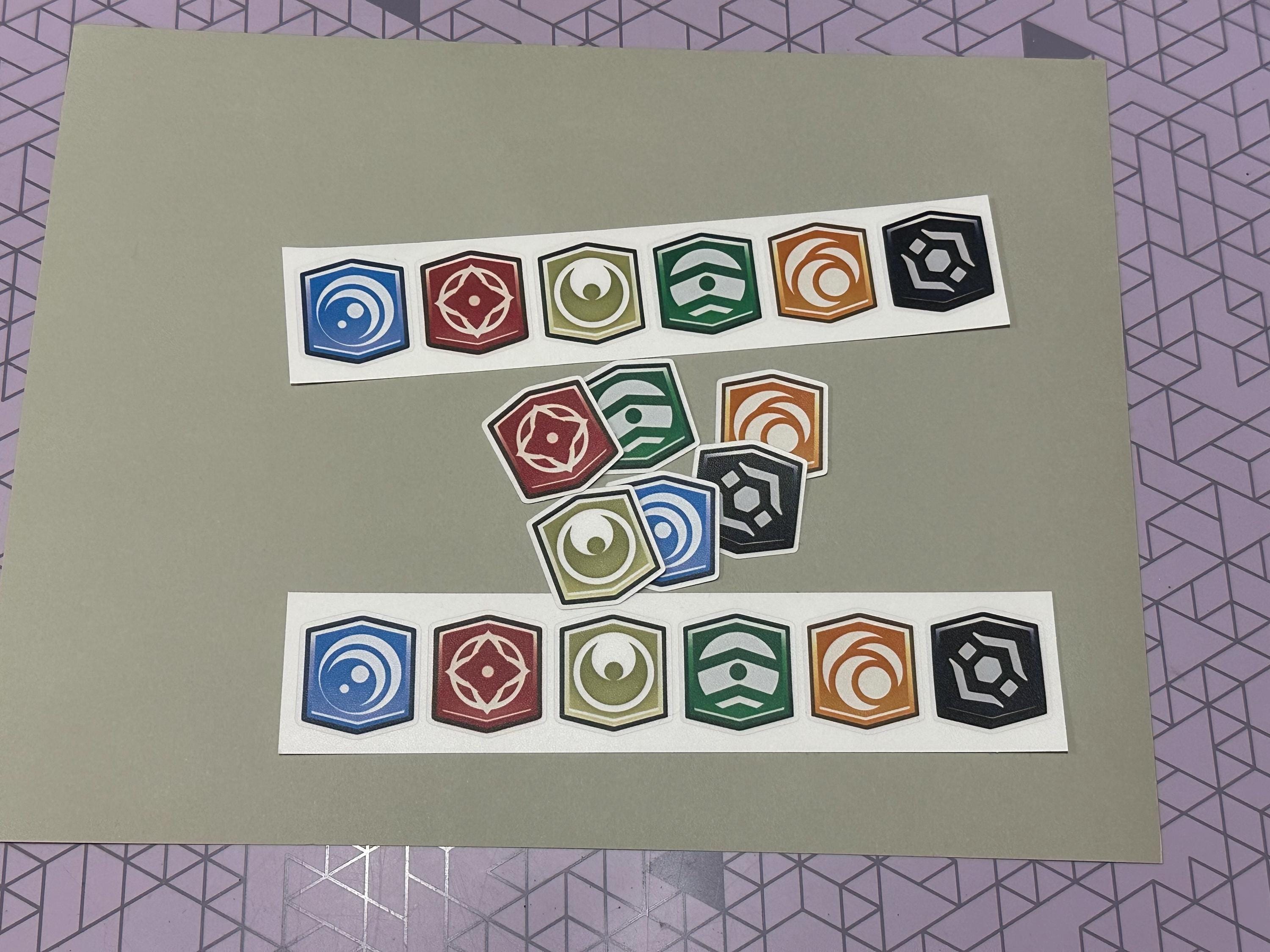 Star Wars Unlimited Aspect Labels Sticker Decals | SWU Binder Box ...