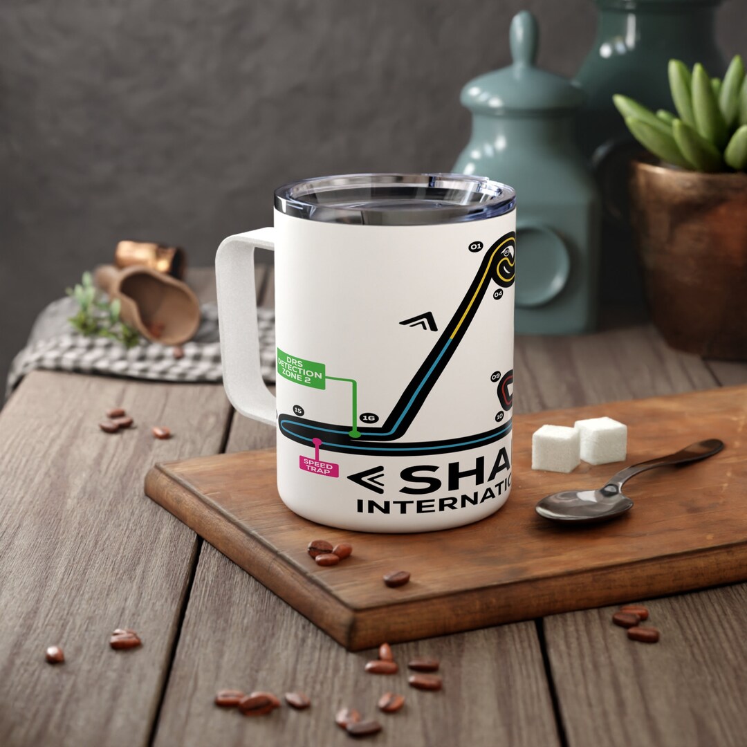Shanghai Formula 1 Circuit Map 2024 Insulated Coffee Mug, 10oz - Etsy