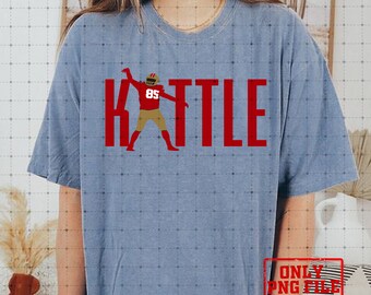 George Kittle Svg, George Kittle Png, George Kittle Dxf, George Kittle ...