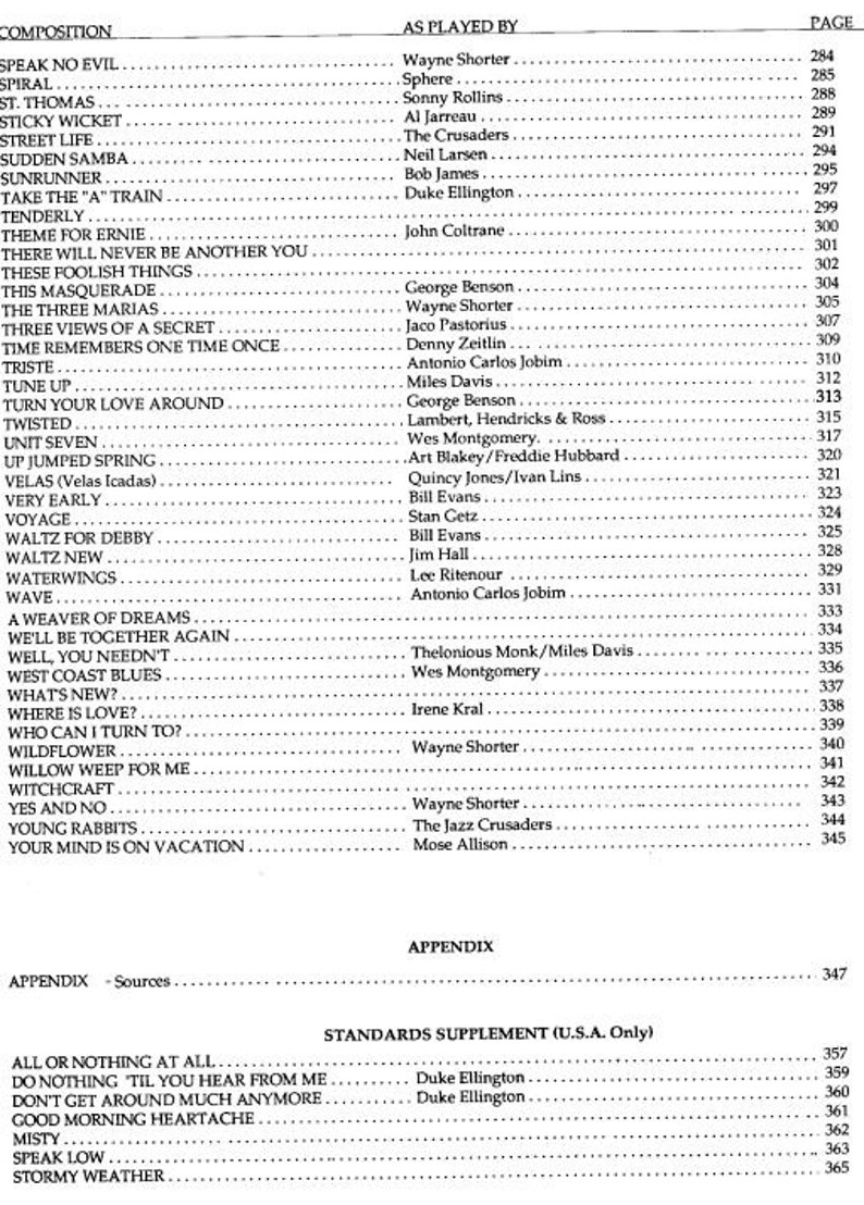 The New Real Book Vol 1 Bb Version Jazz Classics Choice Standards Pop ...