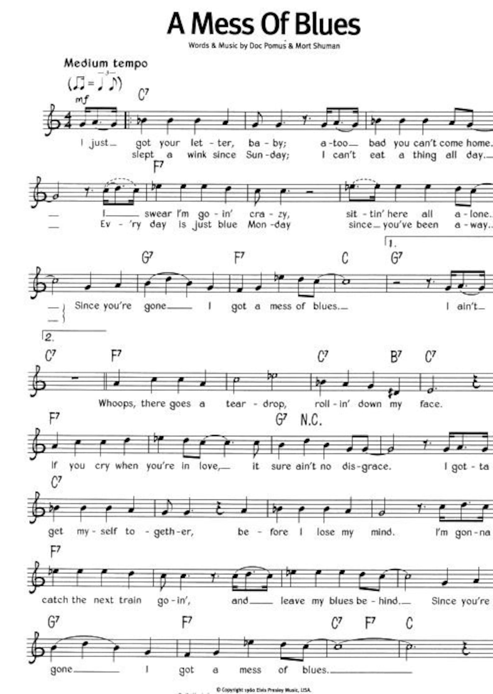 Real Book of Blues Digital Sheet Music Song for Professional Players ...