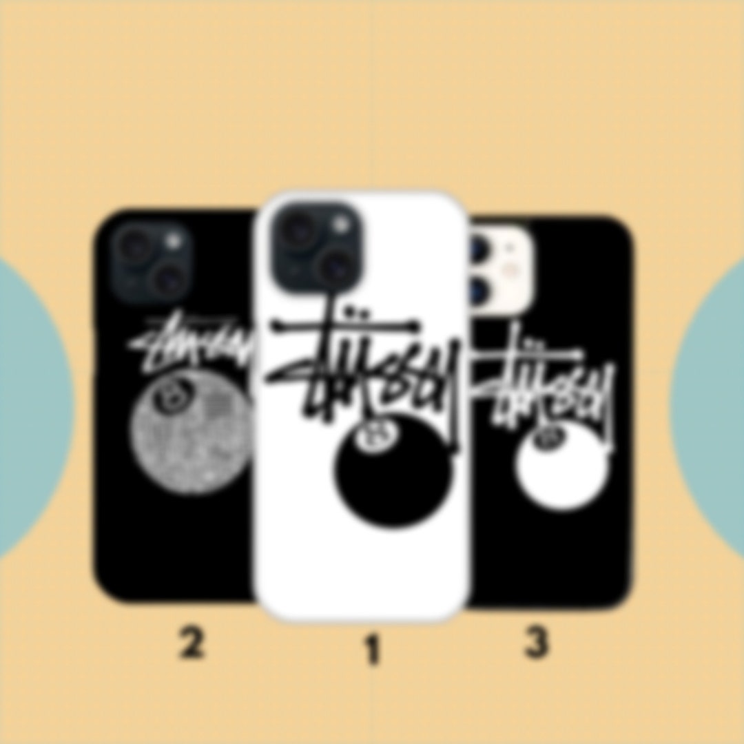 New Inspired Eight Stussy Ball Phone Case for iPhone 15 14 13 12 11 ...