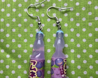 Aesthetic Y2k Beaded Green Japanese Melon Ramune Soda Star Keychain - Etsy
