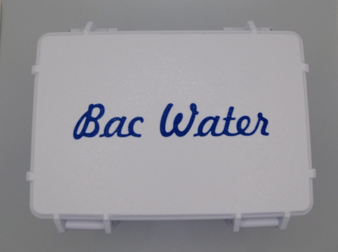 Custom Sized 30ml BAC Water Vial Case. (holds 6) - Etsy