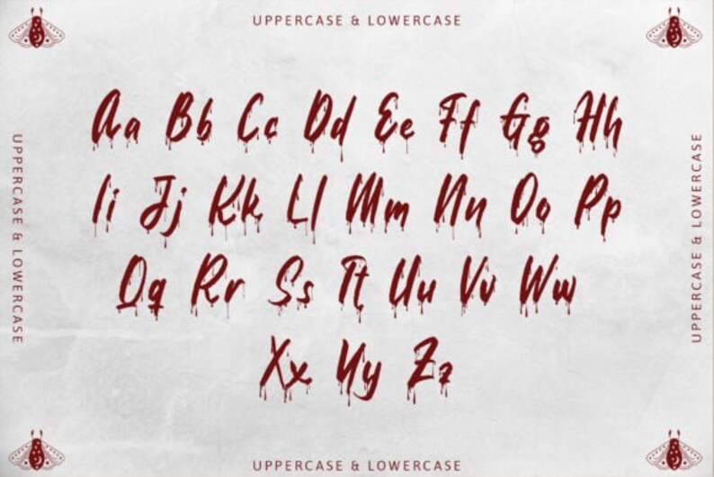 Drippy Message Font, Horror Font, Cricut Font, Halloween Font, Modern ...