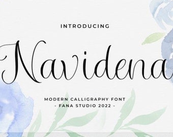 Sofia Font, Wedding Script Font, Modern Font, Display Font, Cricut Font Script, Font Bundle for ...