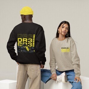 Daniel Ricciardo DR3 Sweatshirt, Formula 1 Racing Champions Sweatshirt ...